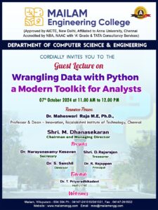 Discover Top BE Computer Science Engineering in Tamilnadu | MEC