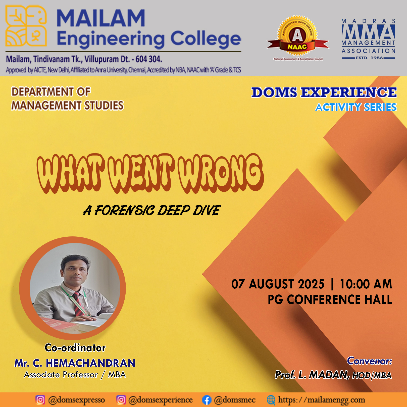 What Went Wrong: A Forensic Deep Dive - MEC